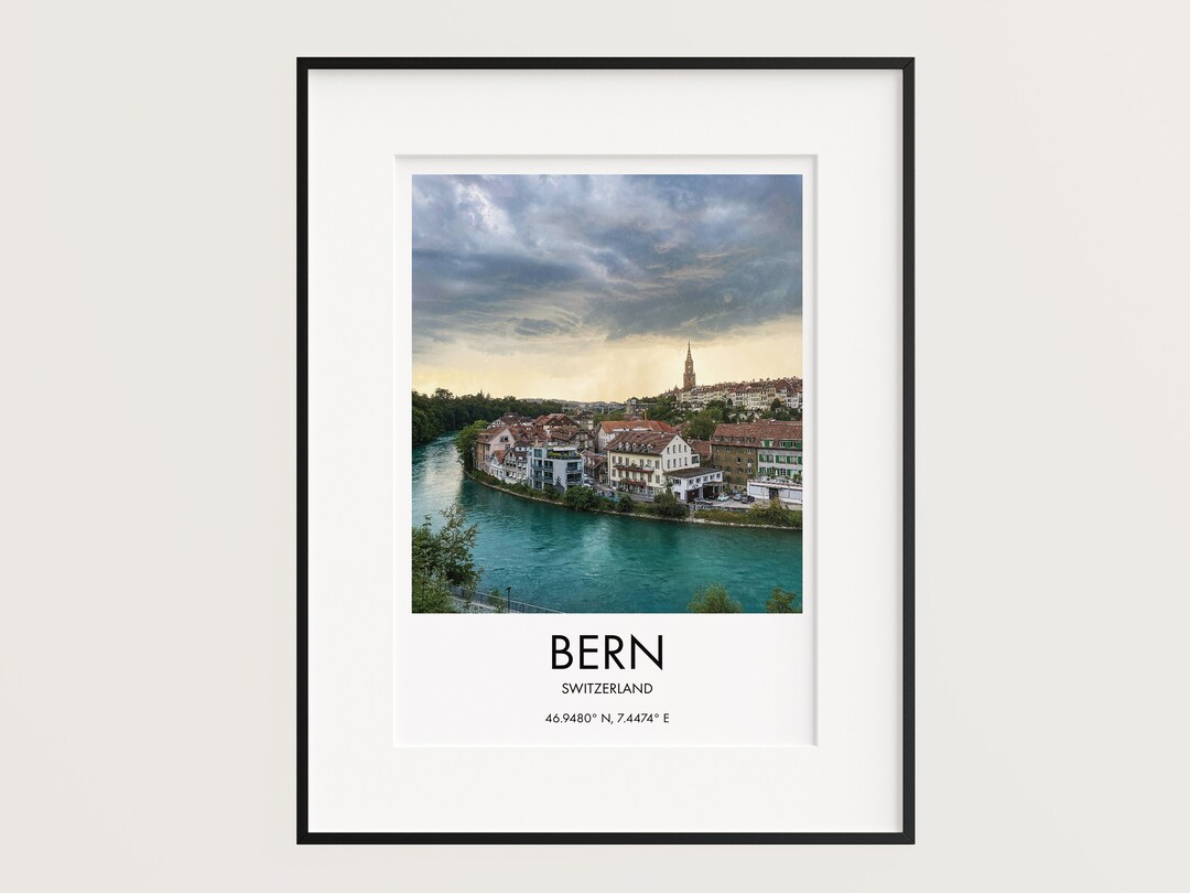 Bern Print, Bern Wall Art, Bern Poster, Bern Photography, Bern Art ...