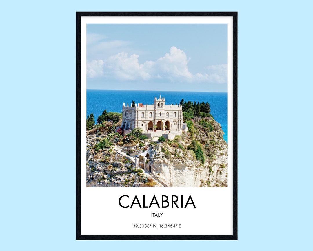 Calabria Print, Calabria Wall Art, Calabria Poster, Calabria ...