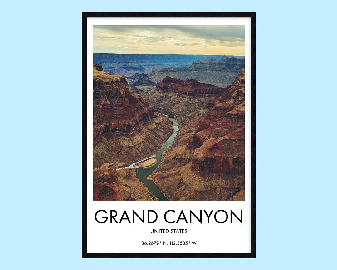 Grand Canyon Print, Grand Canyon Wall Art, Grand Canyon Poster, Grand ...