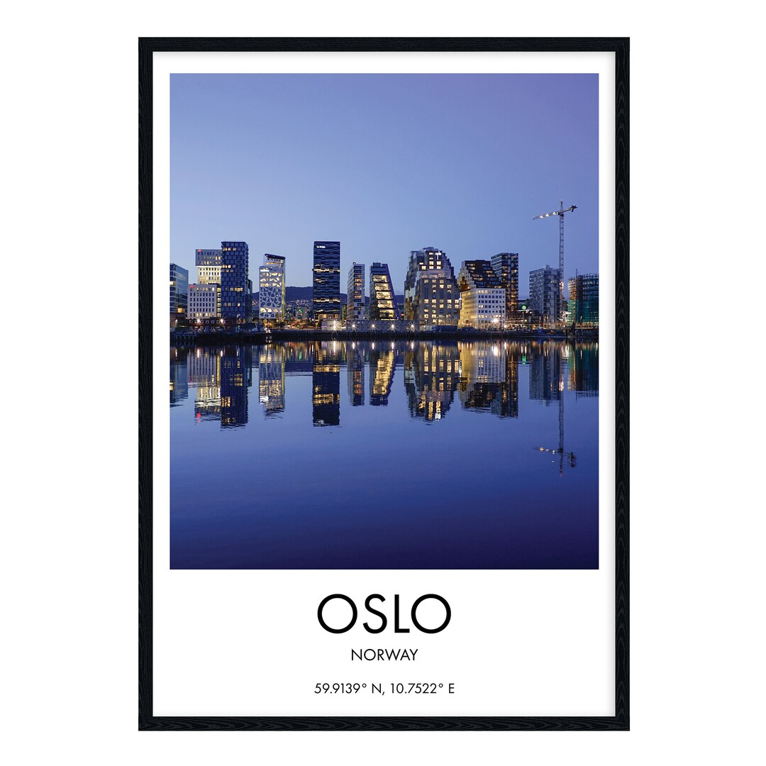 Oslo Print, Oslo Wall Art, Oslo Poster, Oslo Photography, Oslo Art ...