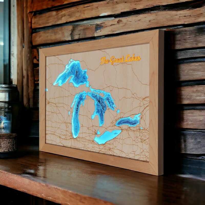 Led World Map - Etsy