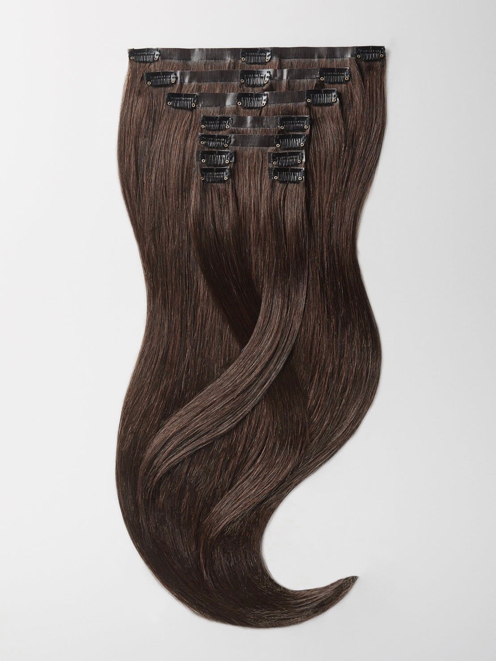 100% Natural Remy Hair Clip-on Hair Extensions Kit - Etsy