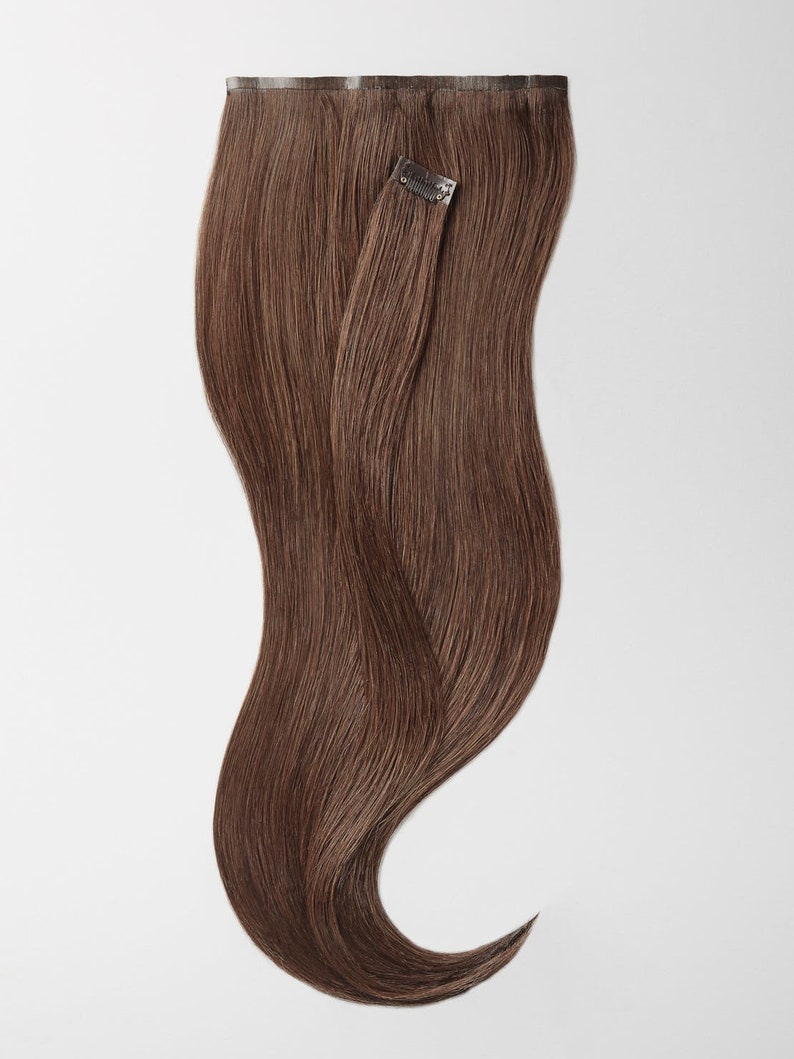 100% Natural Remy Hair Clip-on Hair Extensions Kit - Etsy