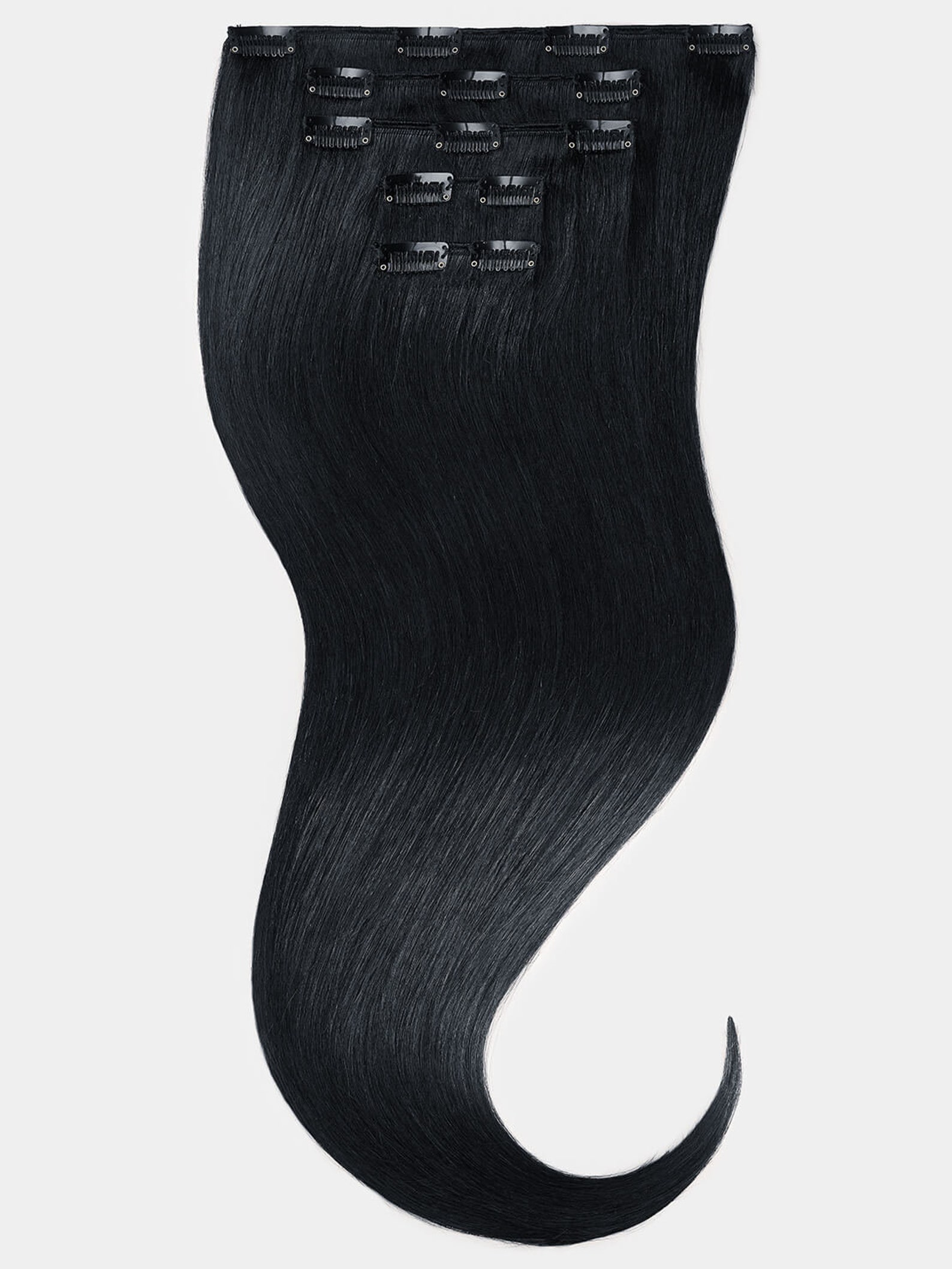 100% Natural Remy Hair Clip-on Hair Extensions Kit - Etsy