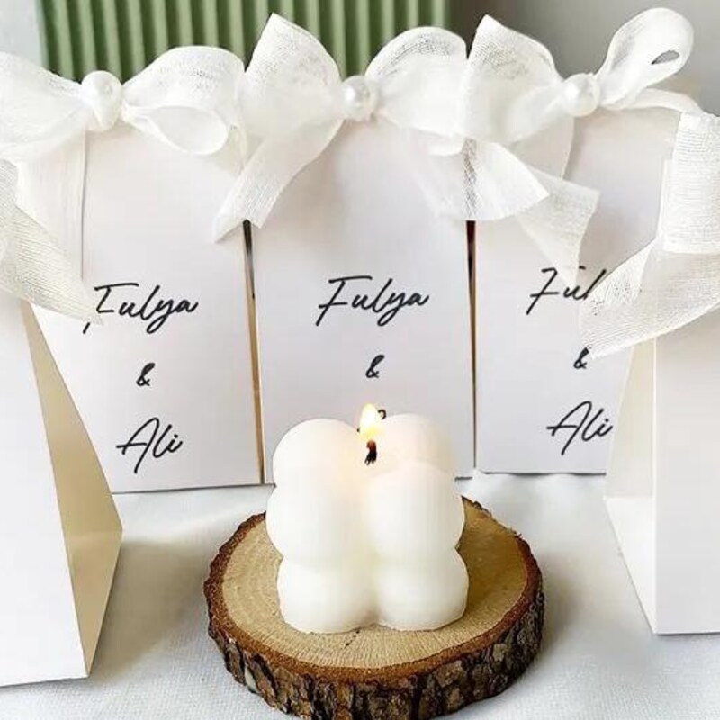 Wedding Favor Candle - Etsy