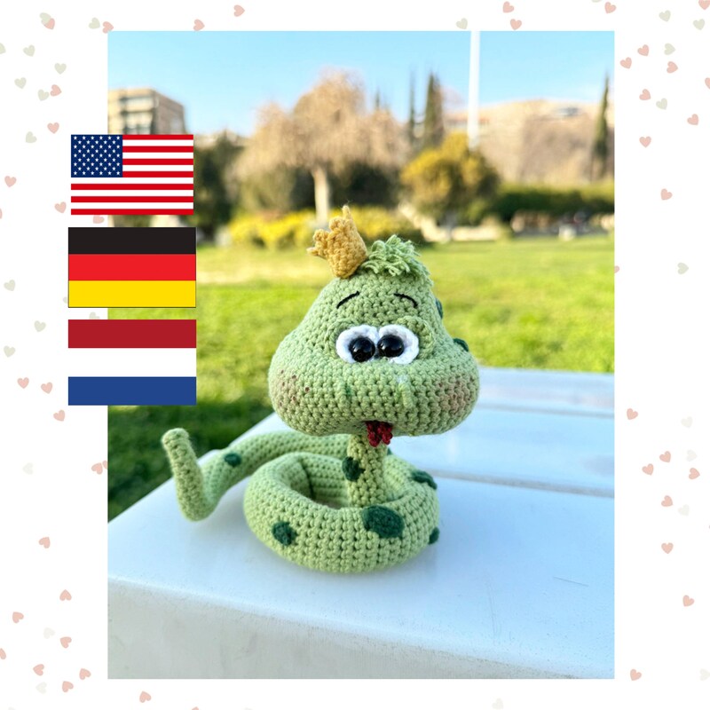 Crochet Snake - Etsy