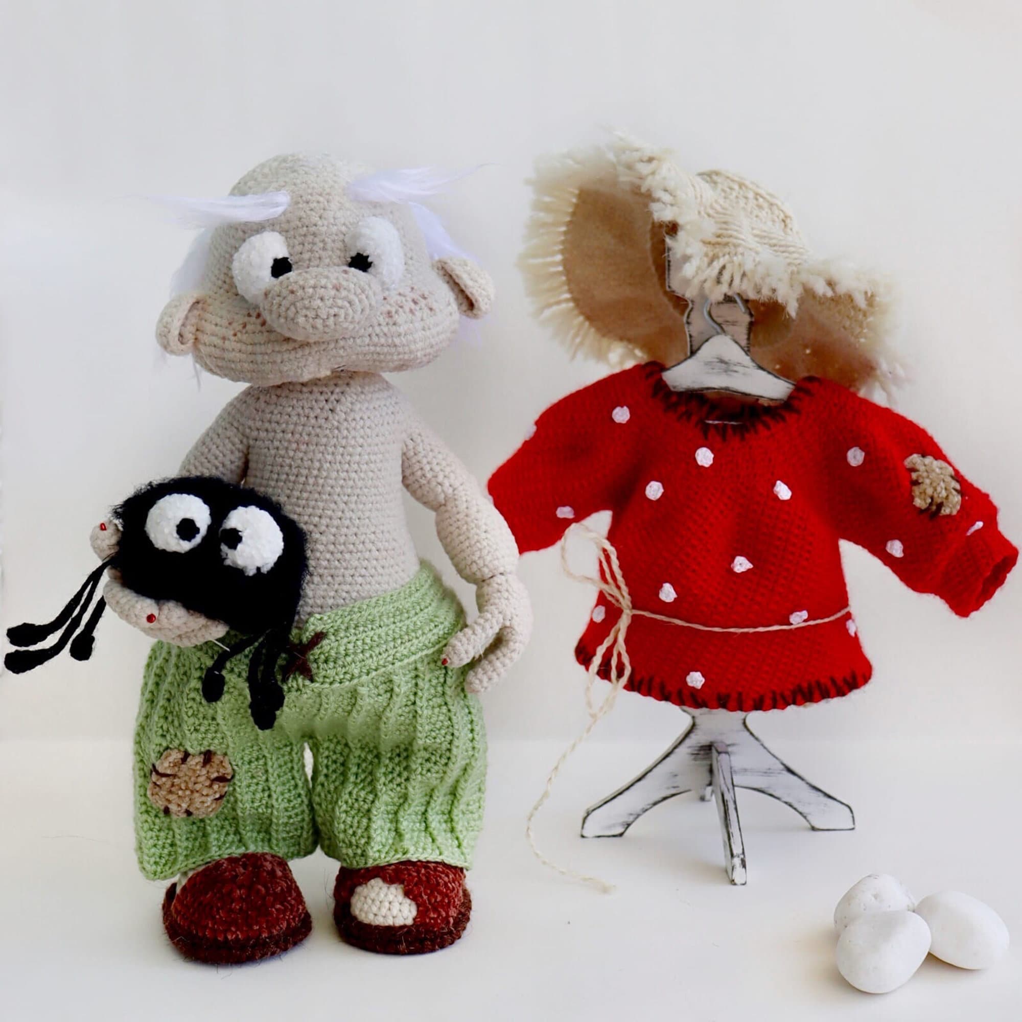 Domovoy With a Spider Friend only Crochet, PDF - Etsy