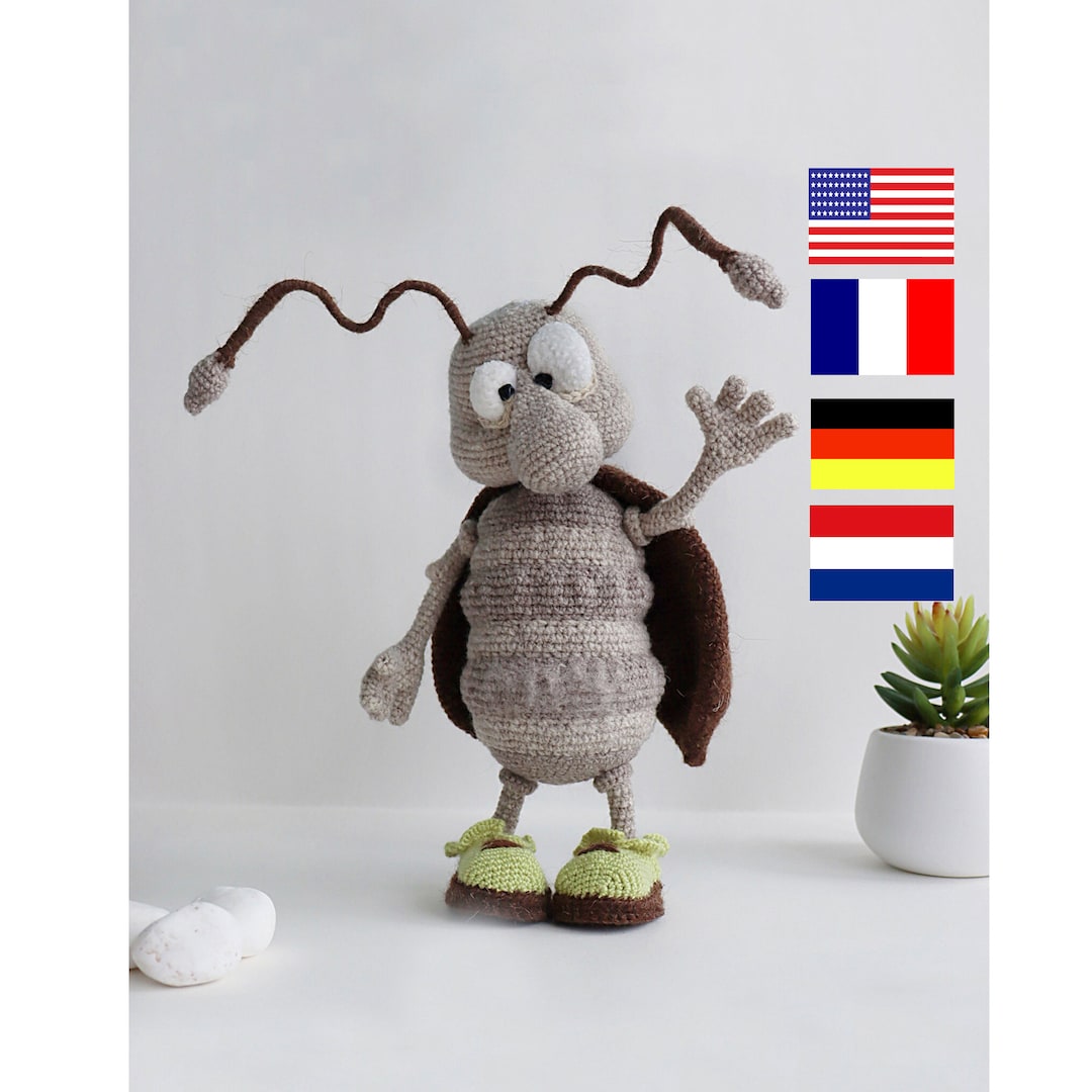 The Cockroach (only Crochet, PDF) - Etsy