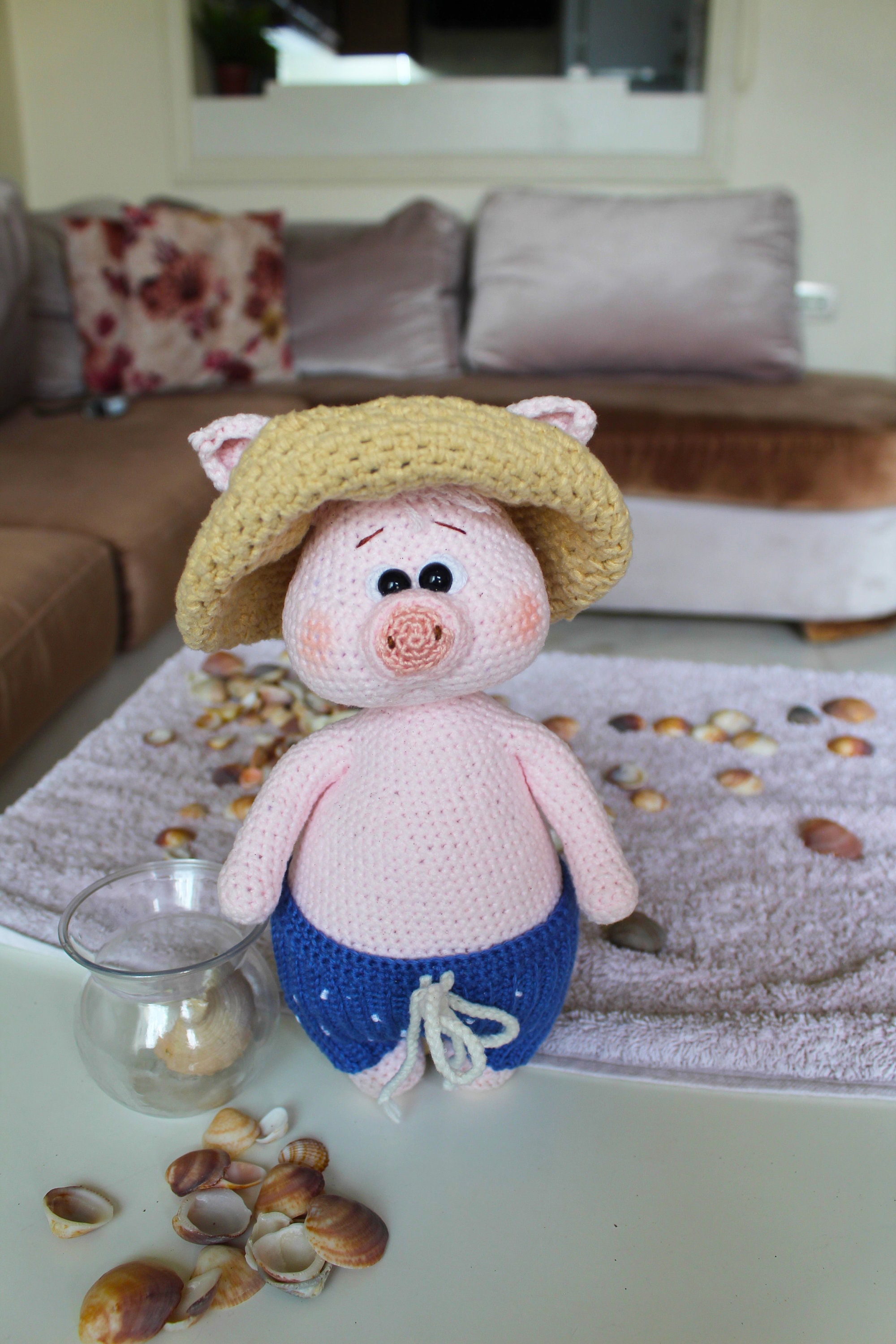 Crochet Piggy Pattern Crochet Animal Toy Amigurumi Pattern Amigurumi ...