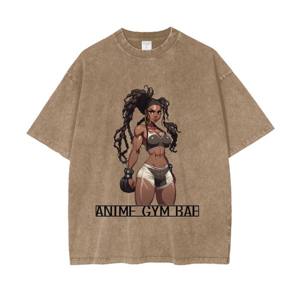 Oversized Anime Gym Shirts