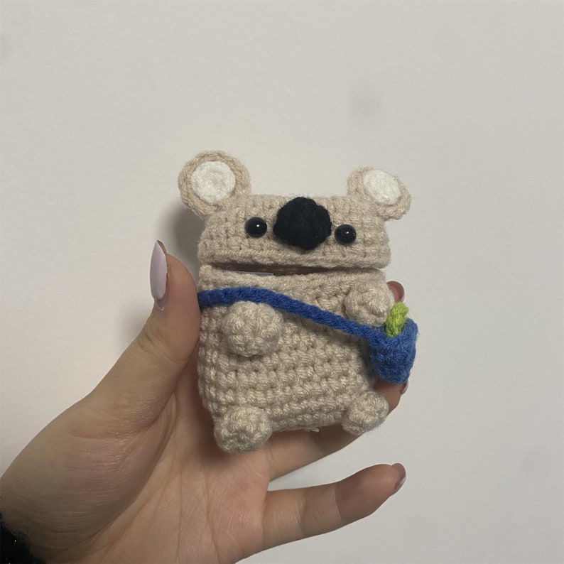 Crochet Airpods Casecrochet Ear Pod Case Coveranimal Cute Crochet ...