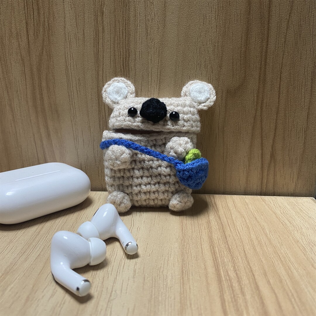 Crochet Airpods Casecrochet Ear Pod Case Coveranimal Cute Crochet ...