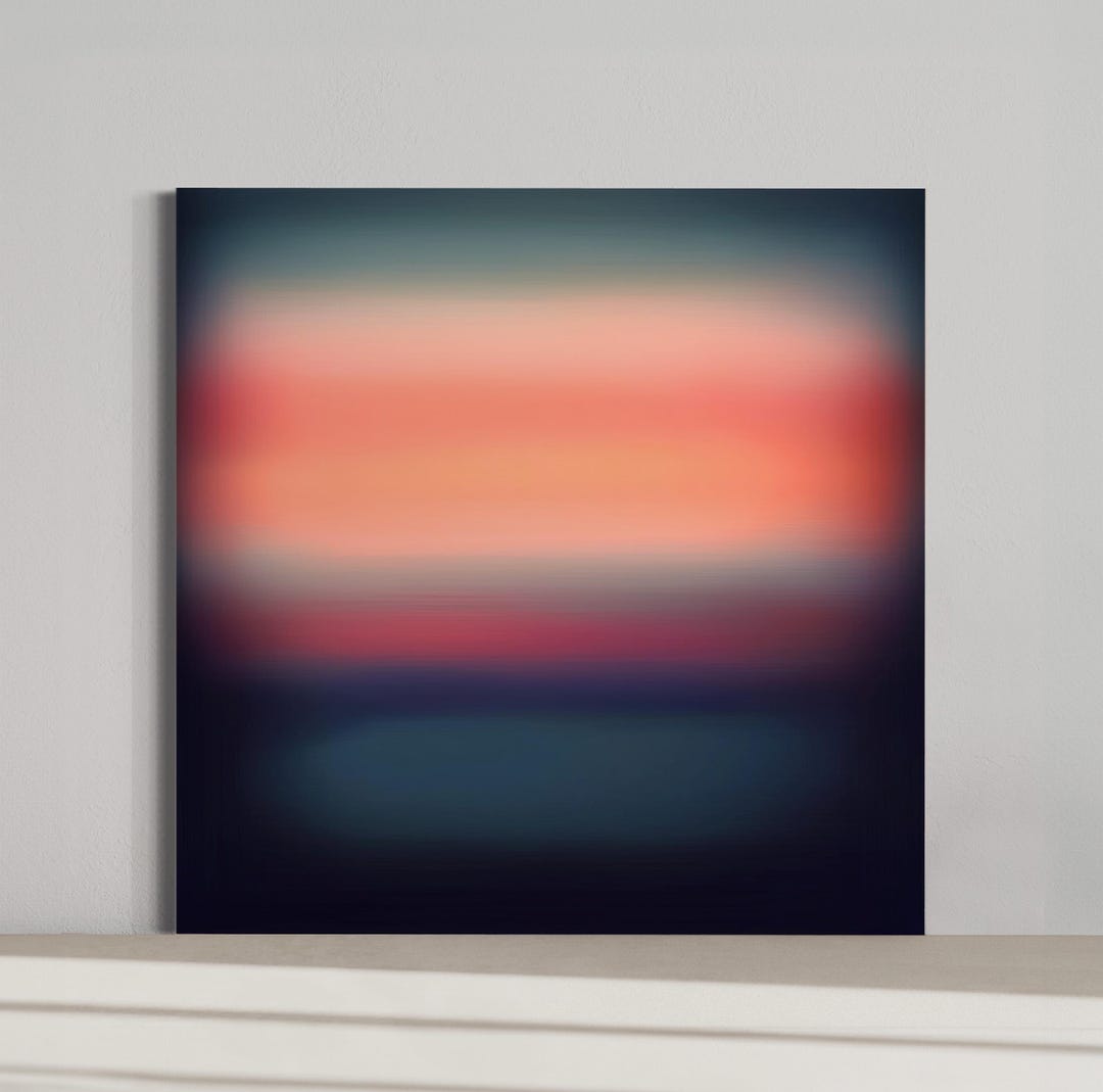 Colour Field Art Download | Original Large Square, Modern Abstract ...