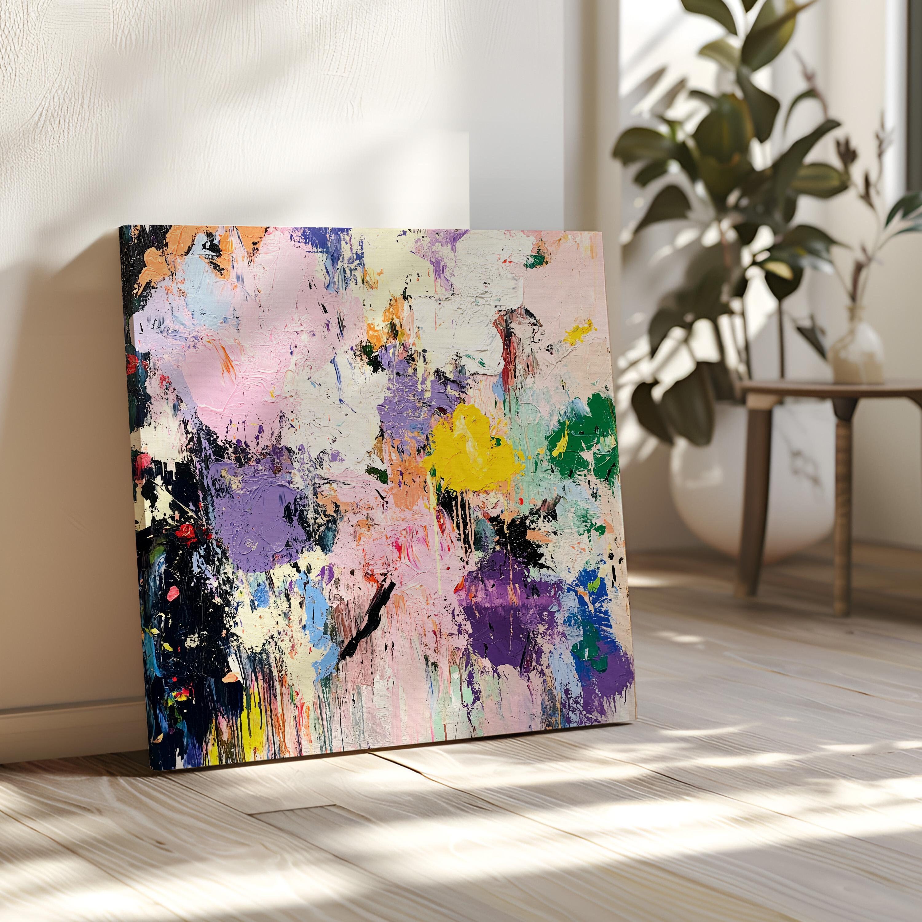 Abstract Expressionist Art Download | Original Large Square Modern ...