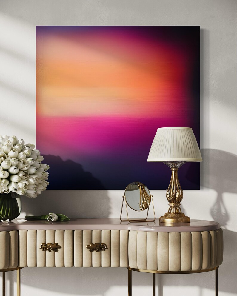 Colour Field Art Download | Original Large Square, Modern Abstract ...