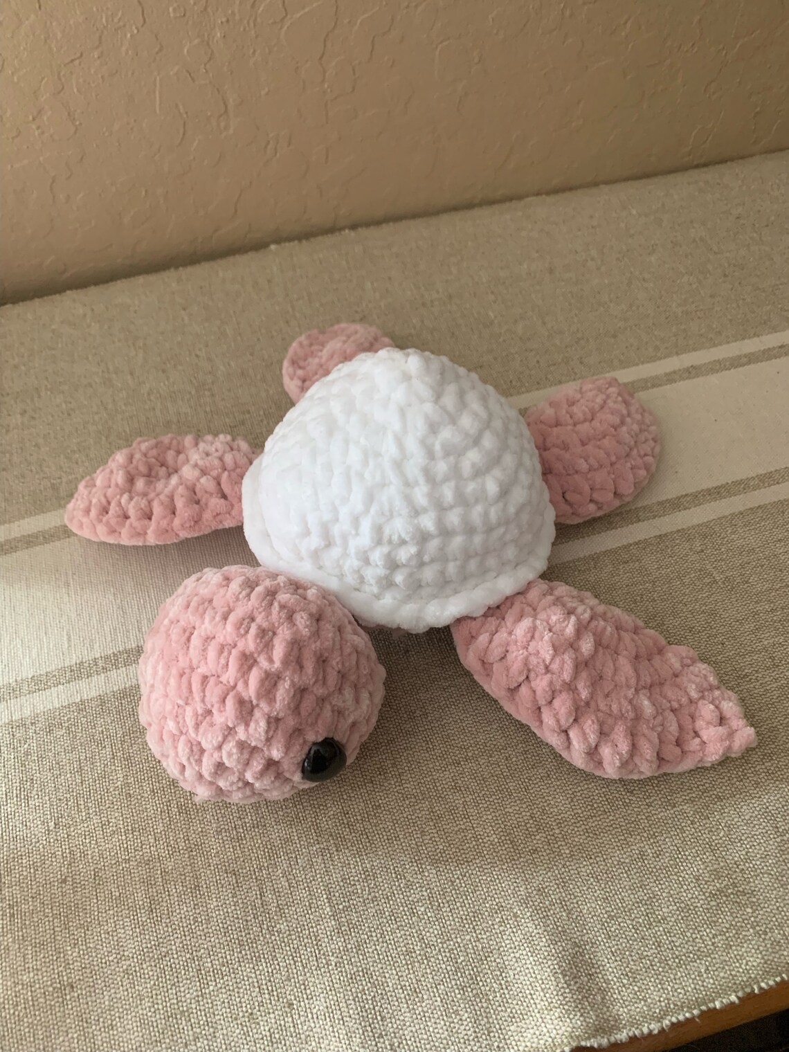 Crocheted Turtle With White Shell - Etsy