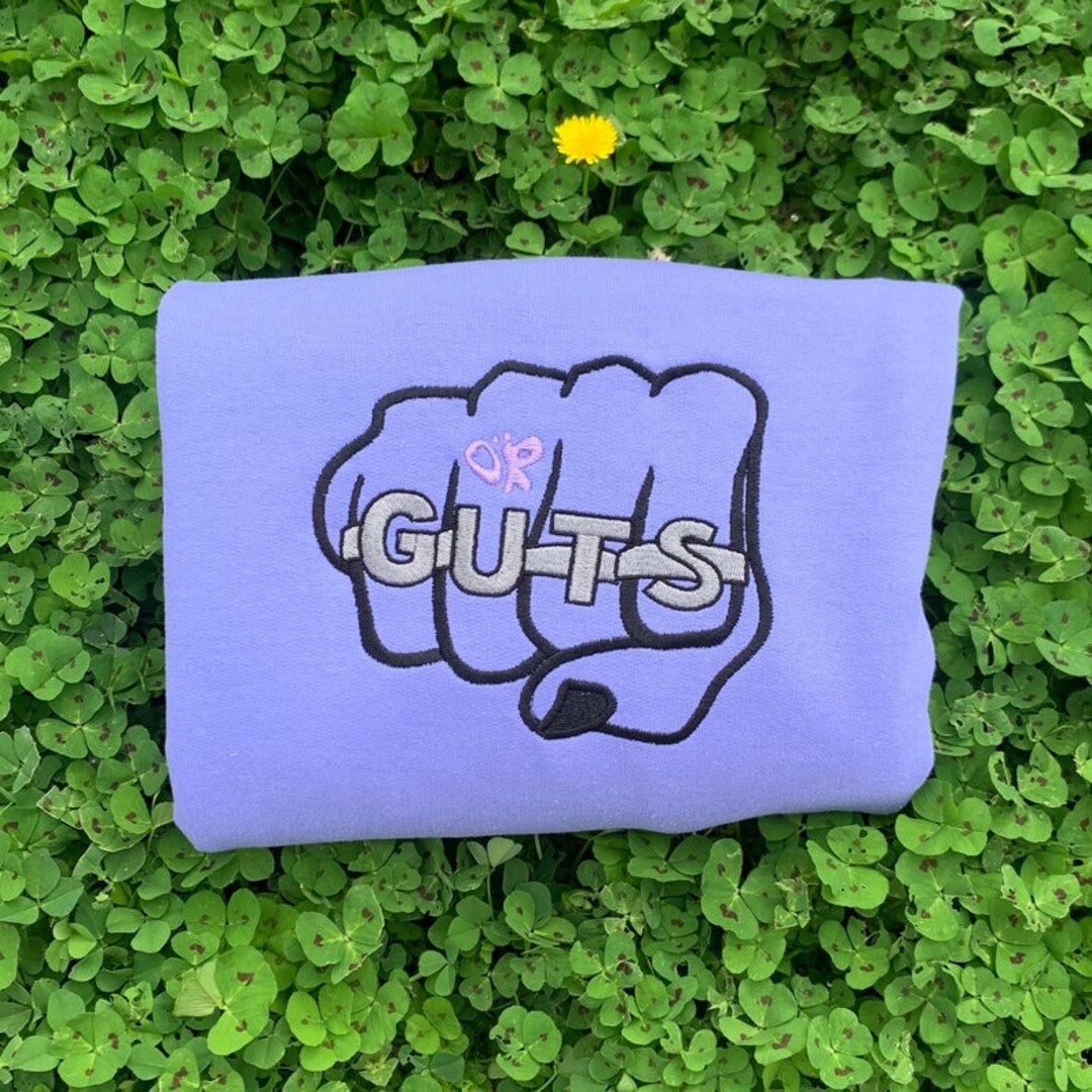 GUTS Rings Embroidered Hoodies, Olivia Rodrigo Guts Tour 2024 ...