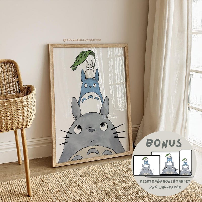 Japanese Ghibli Posters - Etsy