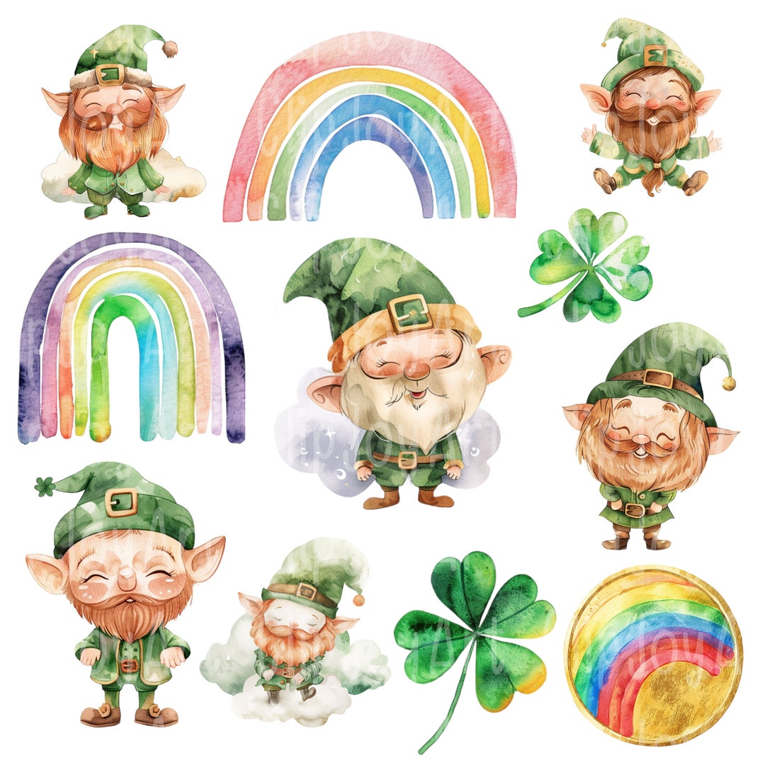 Clipjoyart Lucky St. Patrick’s Day Leprechaun Clip Art Transparent ...
