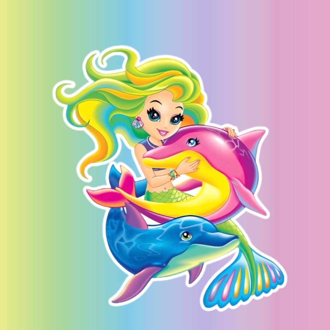 90s Nostalgia Rainbow PNG Bundle Lisa Frank Inspired Bright Vibrant ...