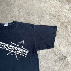 Vintage Rage Against the Machine Star Logo Big Spellout NU Metal Heavy ...