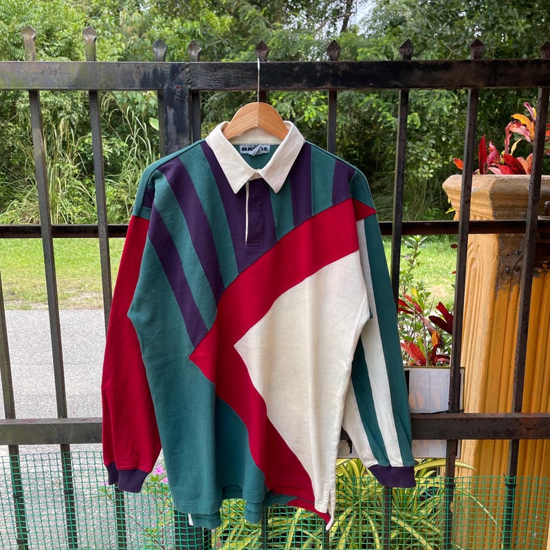 Mens Size Large Rugby Shirt - Etsy