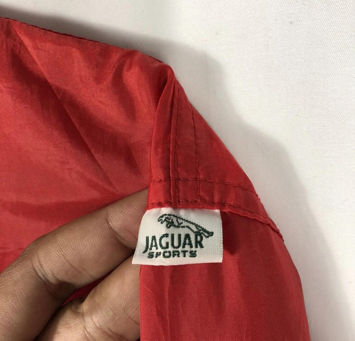 Vintage Jaguar Sports Full Zipper Buttons Coach Light Jacket ...