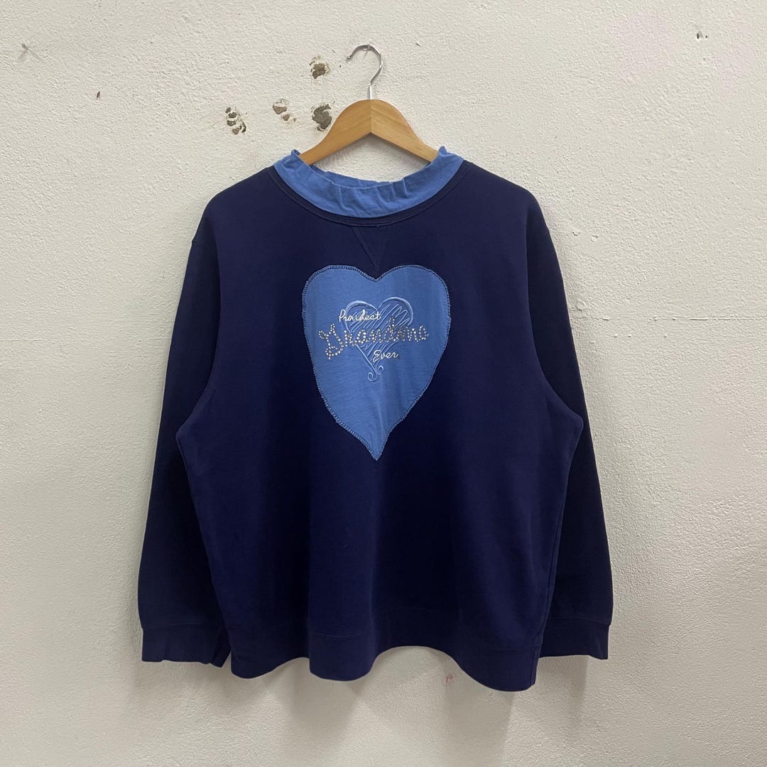 Vintage Joe Boxer Heart Shaped Logo Sweet Love Romance Design Pullover ...