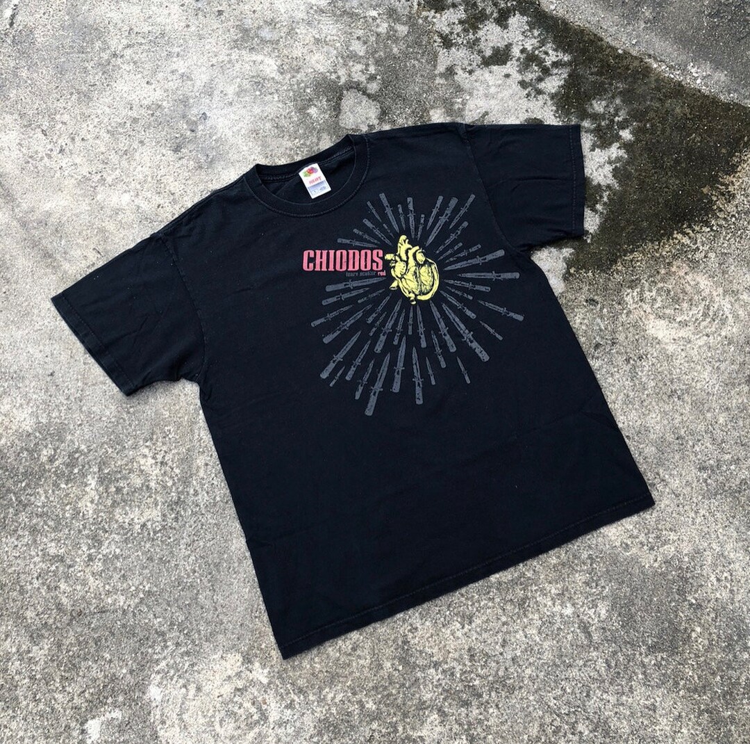Vintage Chiodos Post Hardcore Emo Gothic Rock Band Promo Tee in Black Large Size - Etsy Australia