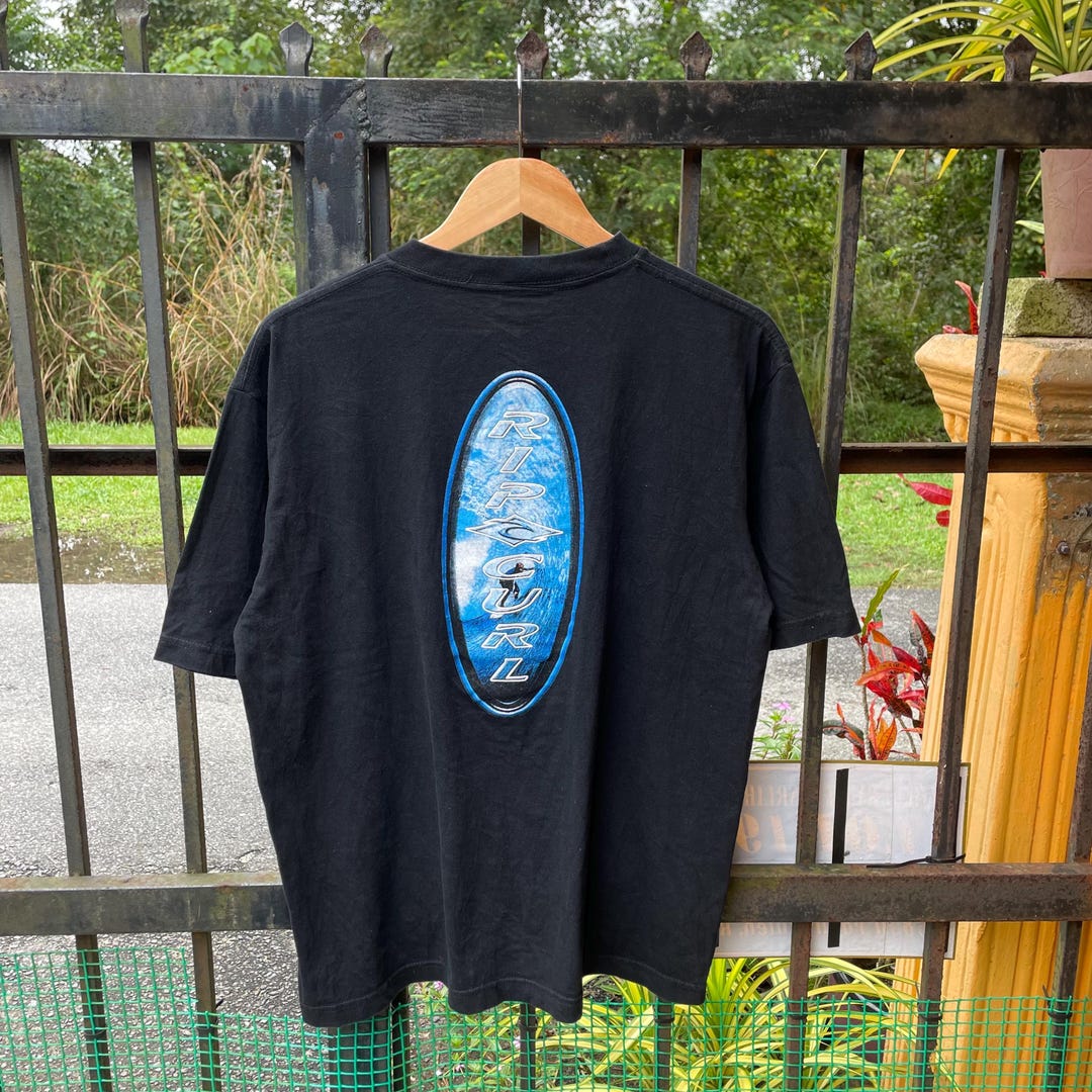 Vintage Rip Curl Big Logo Surfing Man Big Air Waves Tee Design Rip Curl ...
