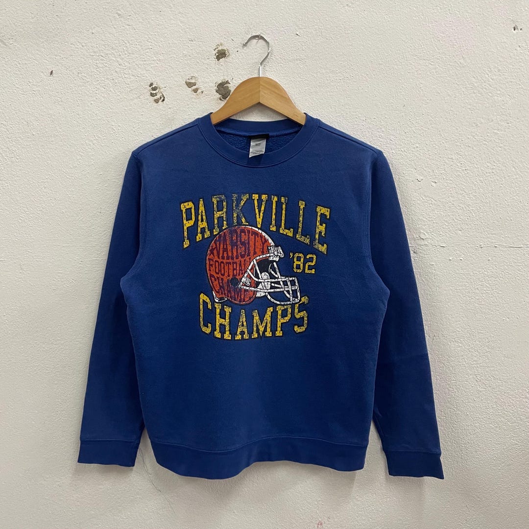 Vintage Joe Boxer Parville Varsity Football Champs Big Image Design ...