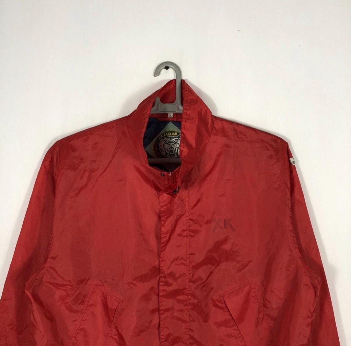 Vintage Jaguar Sports Full Zipper Buttons Coach Light Jacket ...