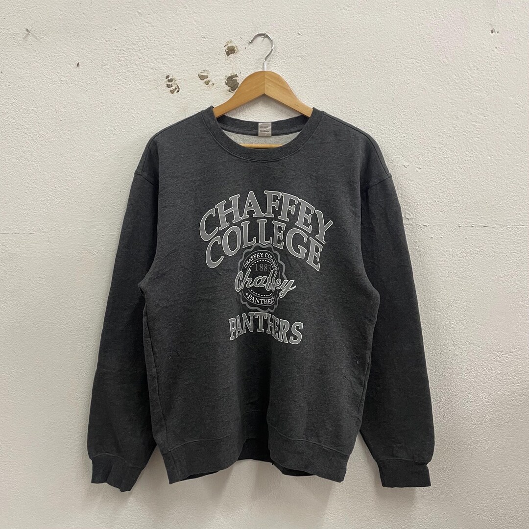 Vintage Chaffey College Big Logo Panthers Crewneck Pullover Jumper ...