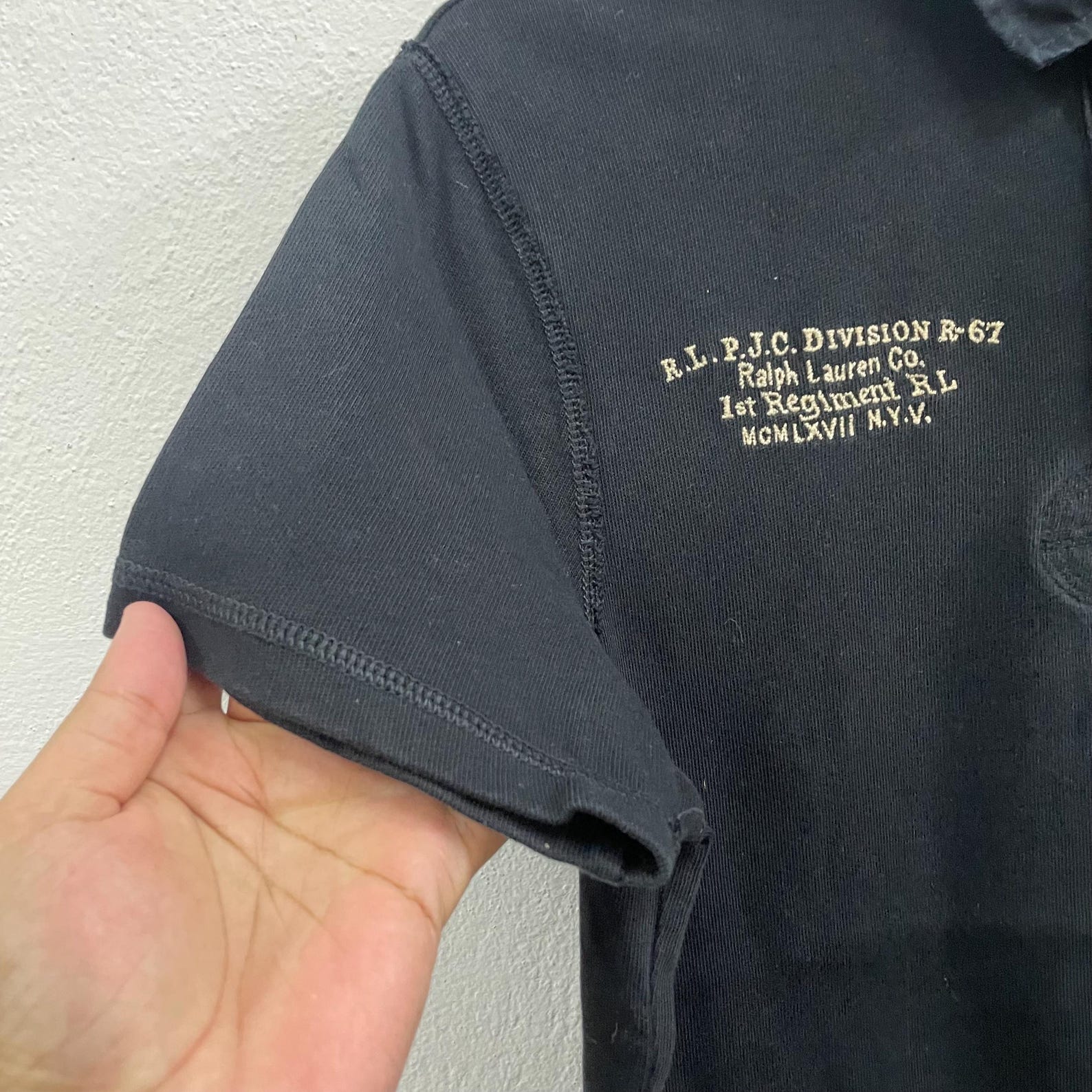 Vintage Polo Ralph Lauren Polo Jeans Company RL-67 Embroidered Big Logo ...