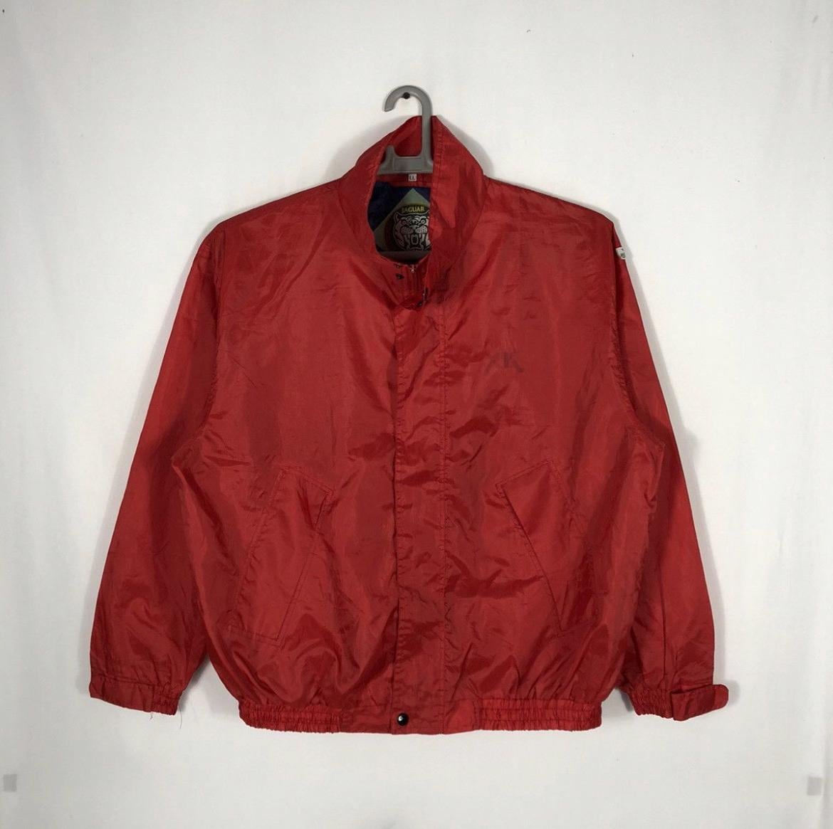 Vintage Jaguar Sports Full Zipper Buttons Coach Light Jacket ...