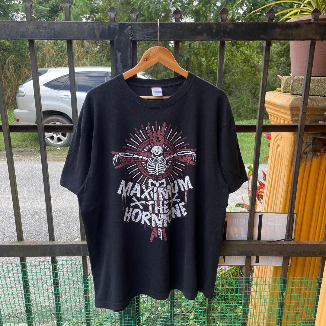 Vintage Y2K Maximum the Hormone Japanese Hardcore Punk Rock Band Big ...