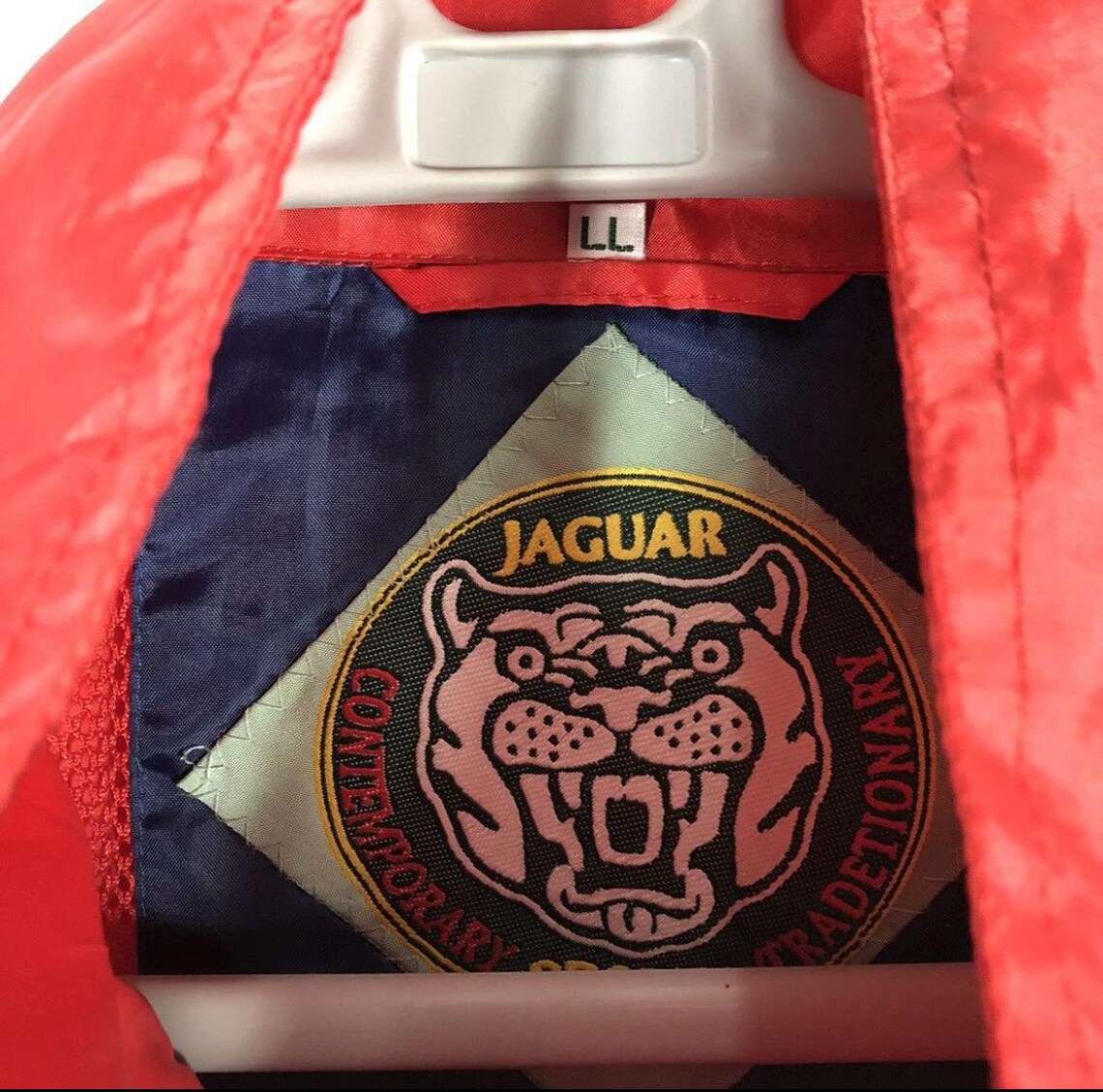Vintage Jaguar Sports Full Zipper Buttons Coach Light Jacket ...