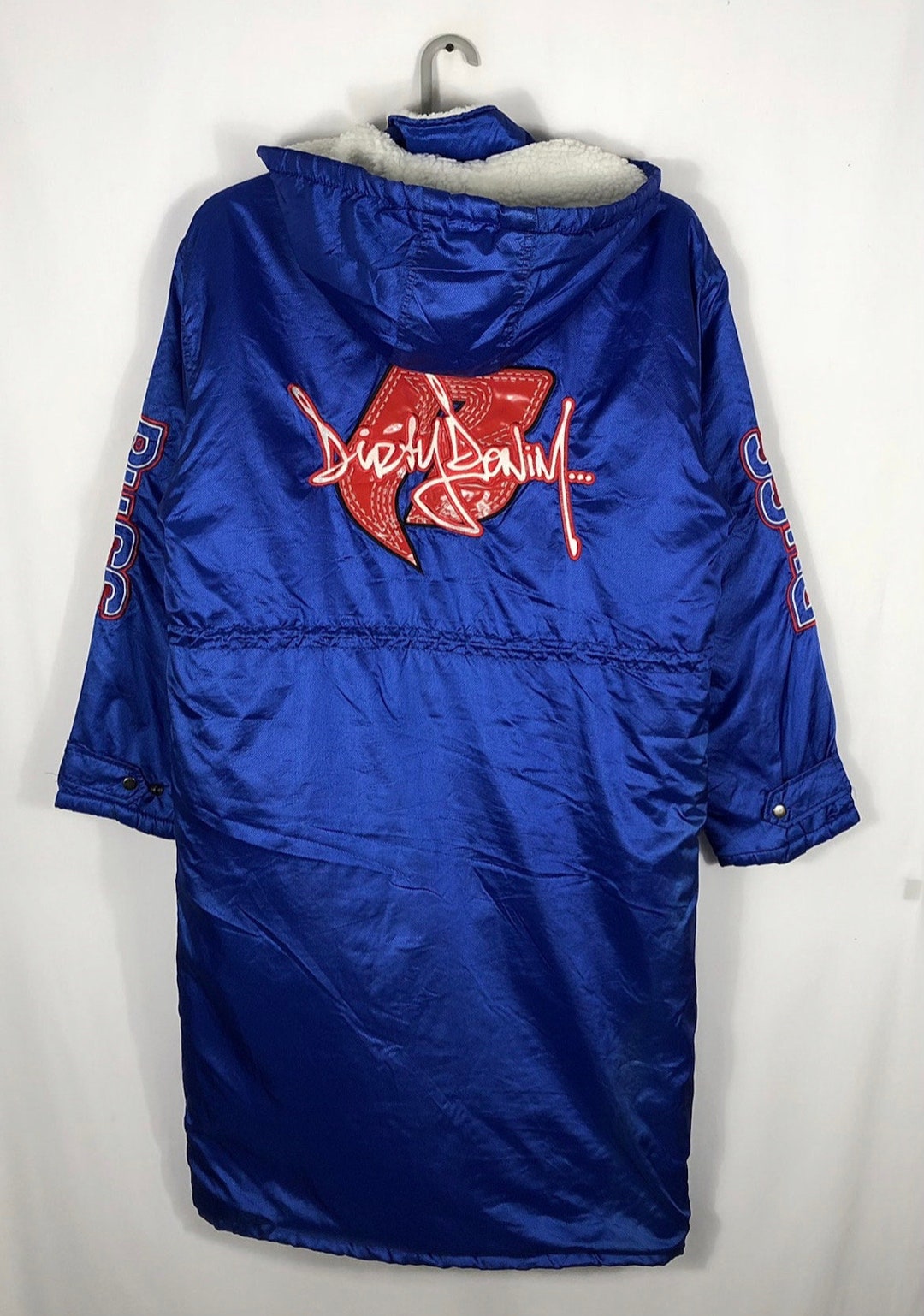 Vintage Ruff Ryder Big Logo DMX Hip Hop R&b Raptees Sherpa Inside Full ...