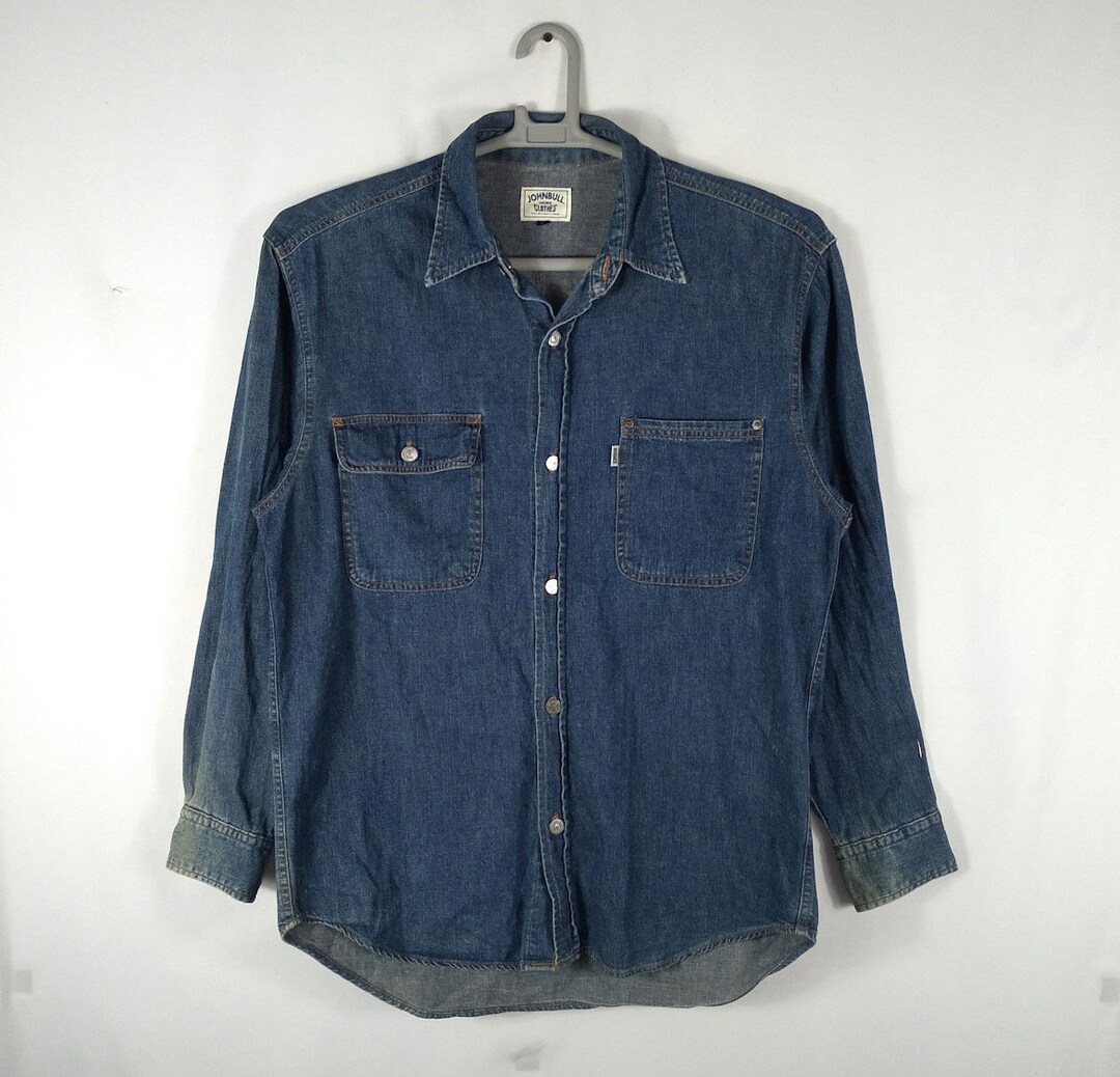 Vintage John Bull Double Pocket Collared Polos Buttons Shirts Buttons ...