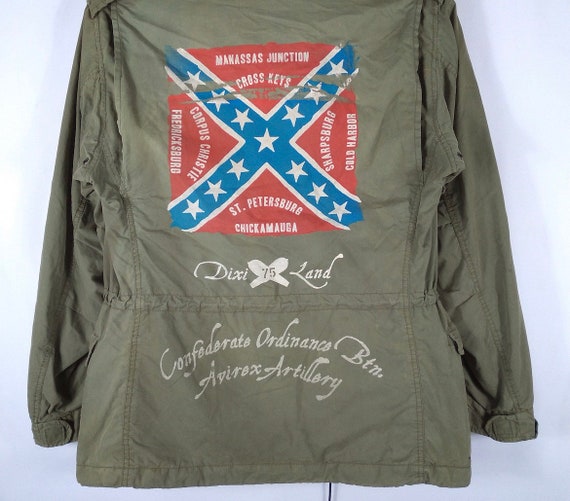 Vintage Avirex world war dixie 75 squad military sold… - Gem