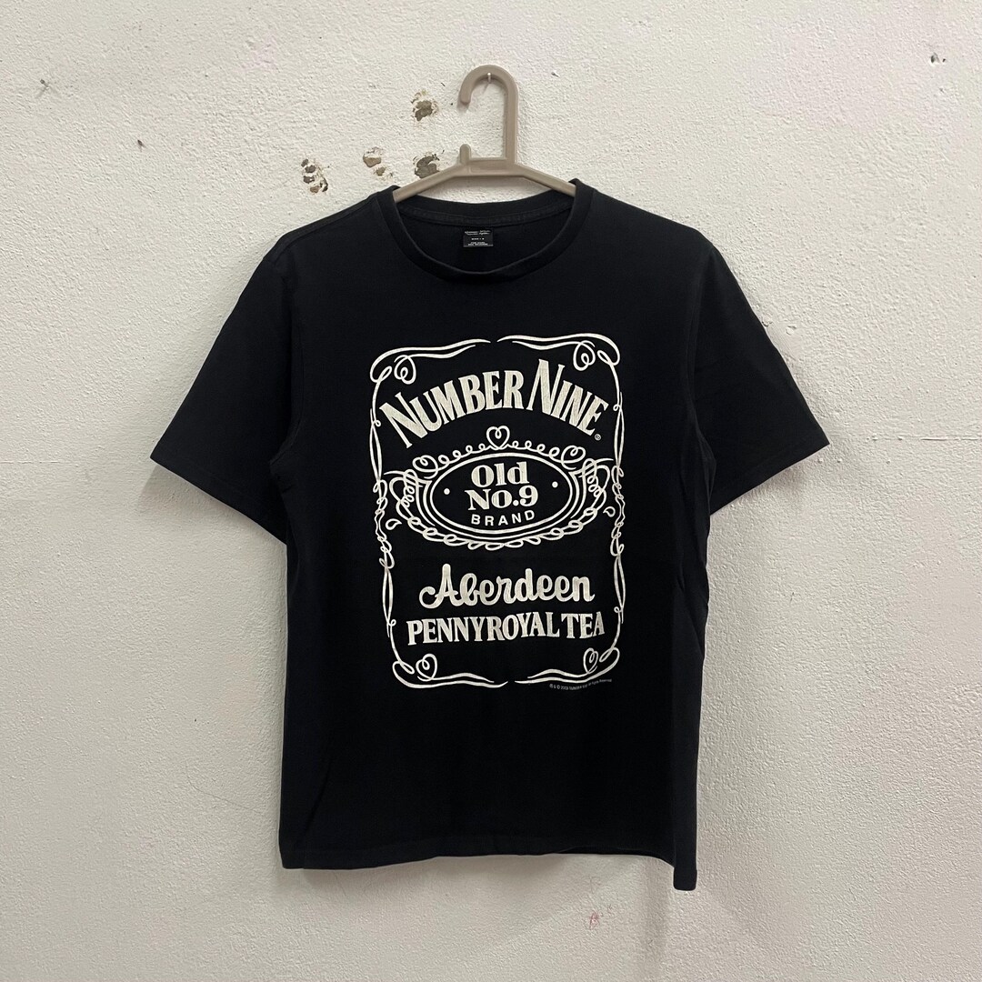 Vintage Number Nine Japanese Brand Streetwear No 9 Big Logo Design ...