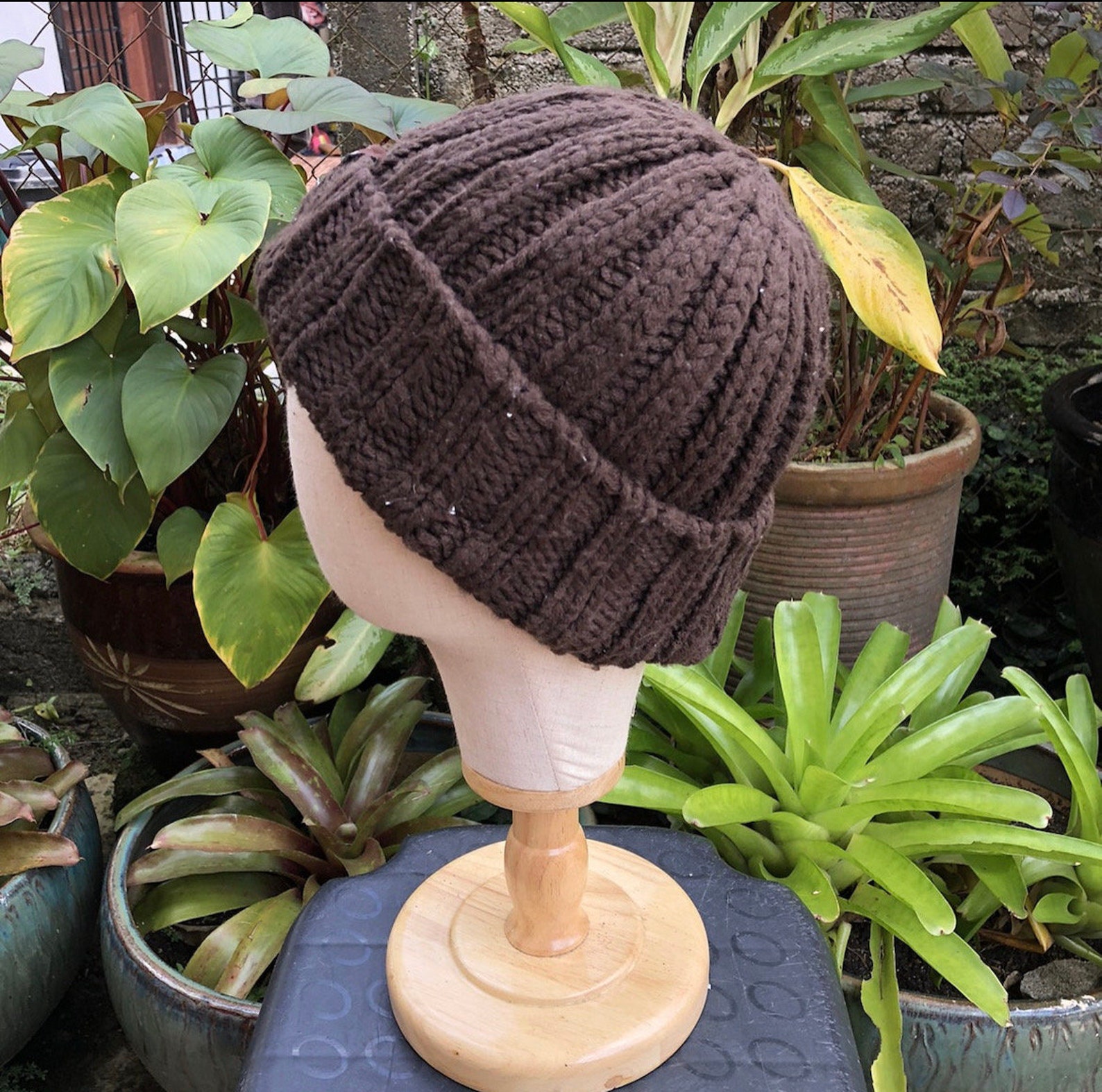 Vintage Stussy Beanie Snow Cap Winter Hat in Brown Colour - Etsy