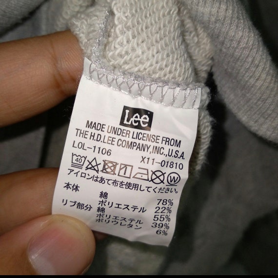 Vintage Lee embroidered small logo lee union made san… - Gem