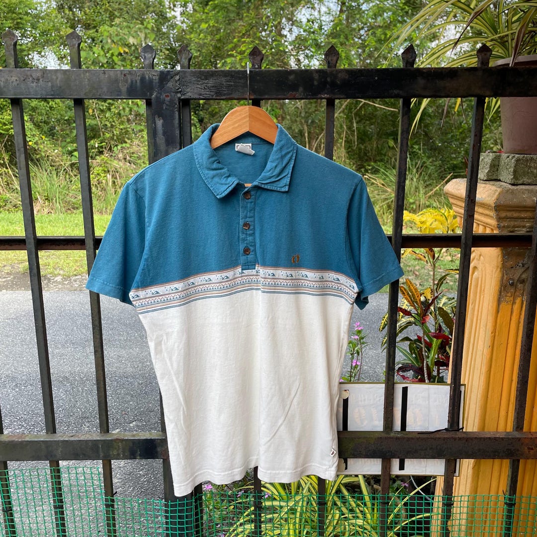 Vintage Hang Ten Two Tone Ocean Wave Design Hang Ten Surf Skate ...
