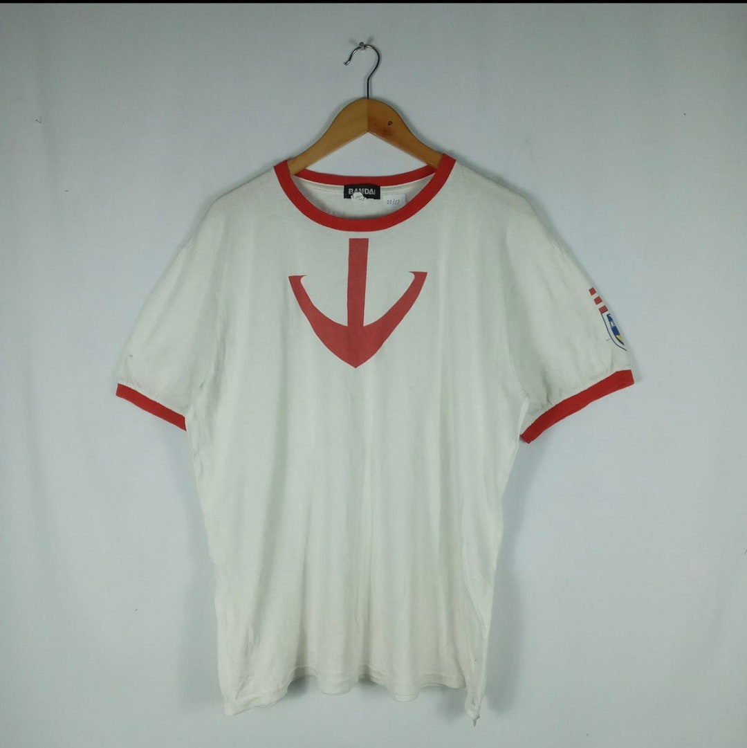 Vintage Space Battleship Japanese Anime Movie Promo Tee Ringer Tee ...