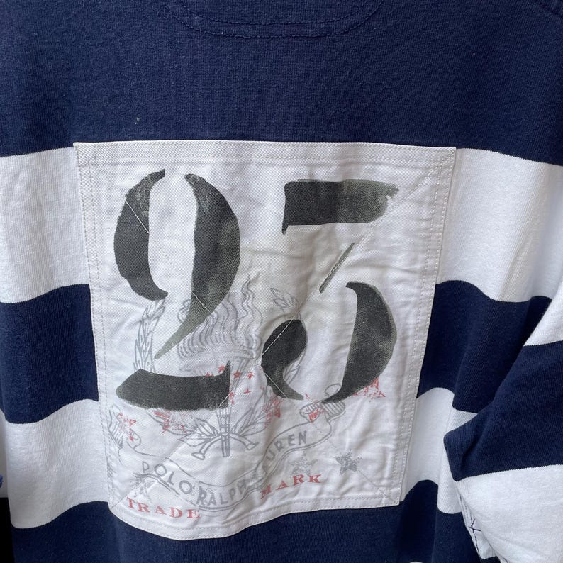 Vintage Polo Ralph Lauren Embroidered Great Britain Big Number Design ...