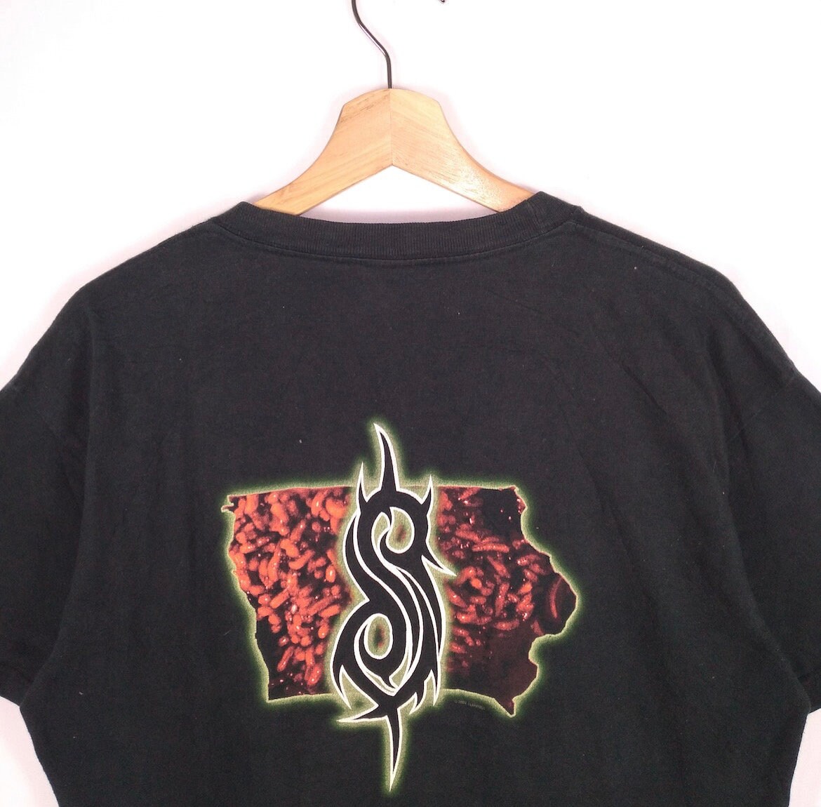 Vintage Slipknot NU Metal Band Heavy Metal Band Big Image Promo Tee ...
