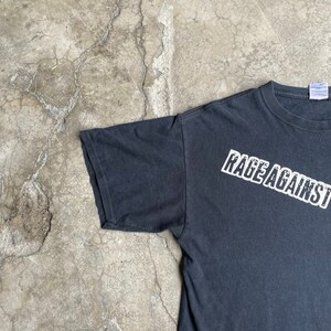 Vintage Rage Against the Machine Star Logo Big Spellout NU Metal Heavy ...