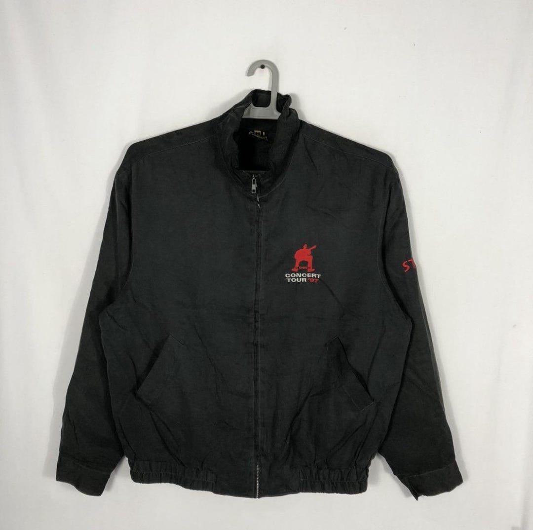 Vintage Chiharu Japanese Folk Singer Musician Full Zipper Backstage ...