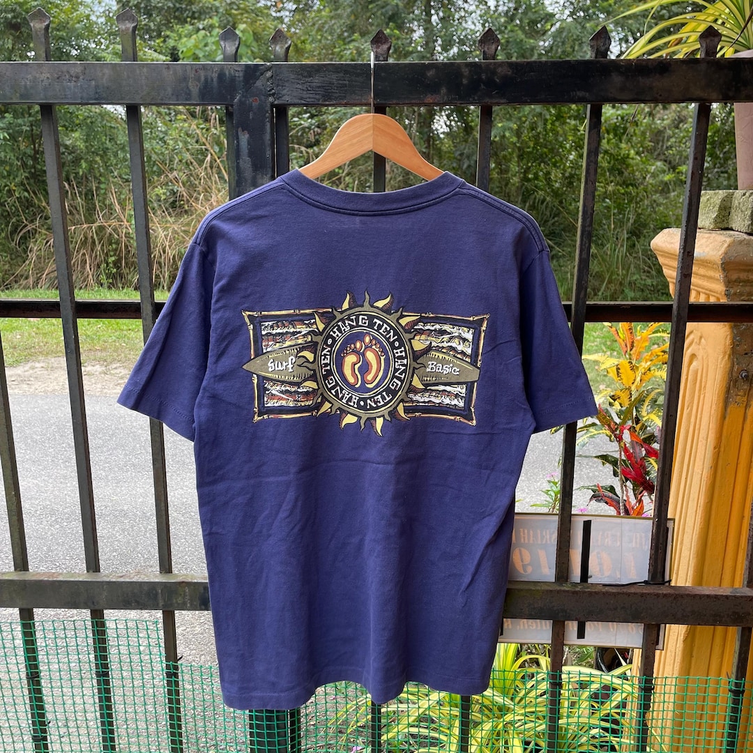 Vintage Hang Ten Big Logo Design Hang Ten Surfboards Hang Ten Surf ...